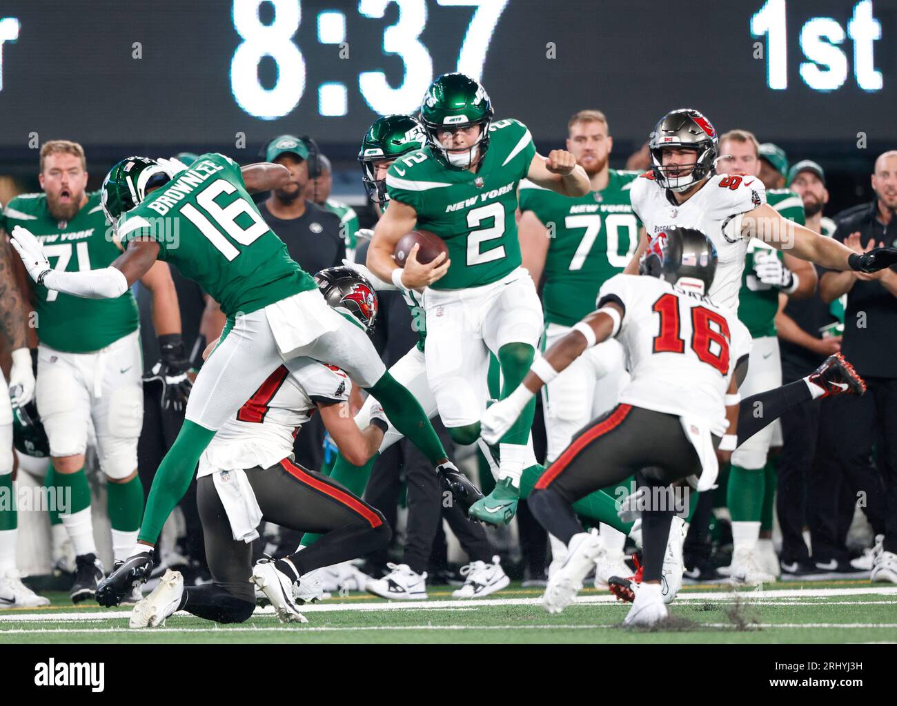 Zach wilson 2023 hi-res stock photography and images - Alamy