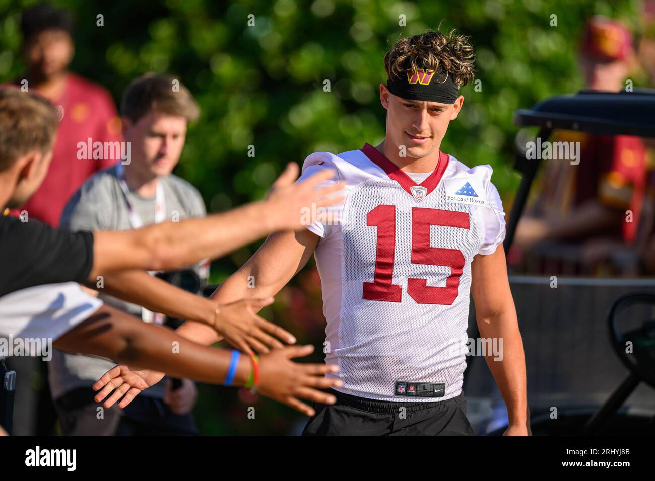 August 19th 2023: Washington Commanders wide receiver Dax Milne (15 ...