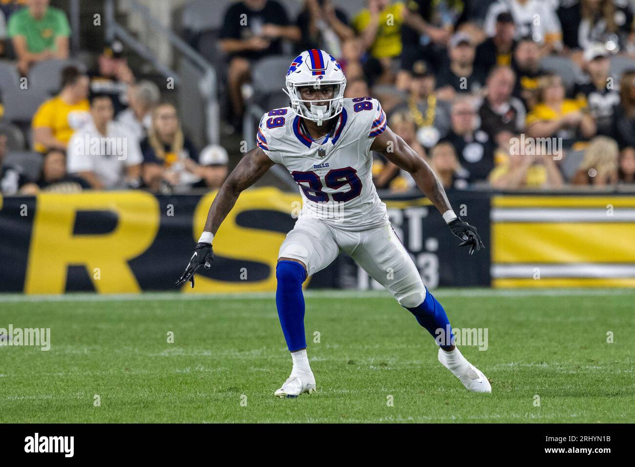 Buffalo Bills wide receiver Bryan Thompson (89) runs a route during an ...