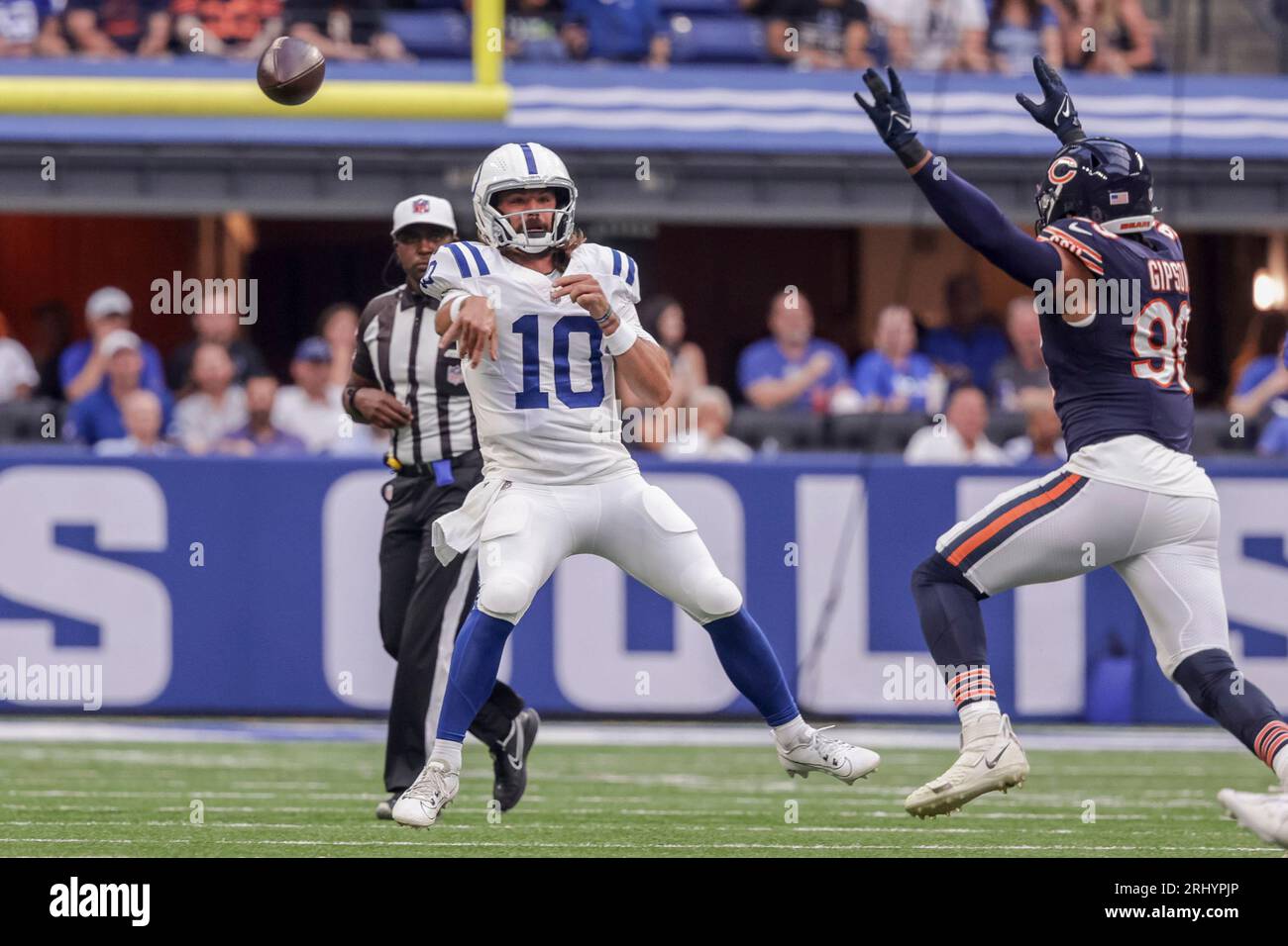 August 19, 2023, Indianapolis, Indiana, U.S: Indianapolis Colts ...