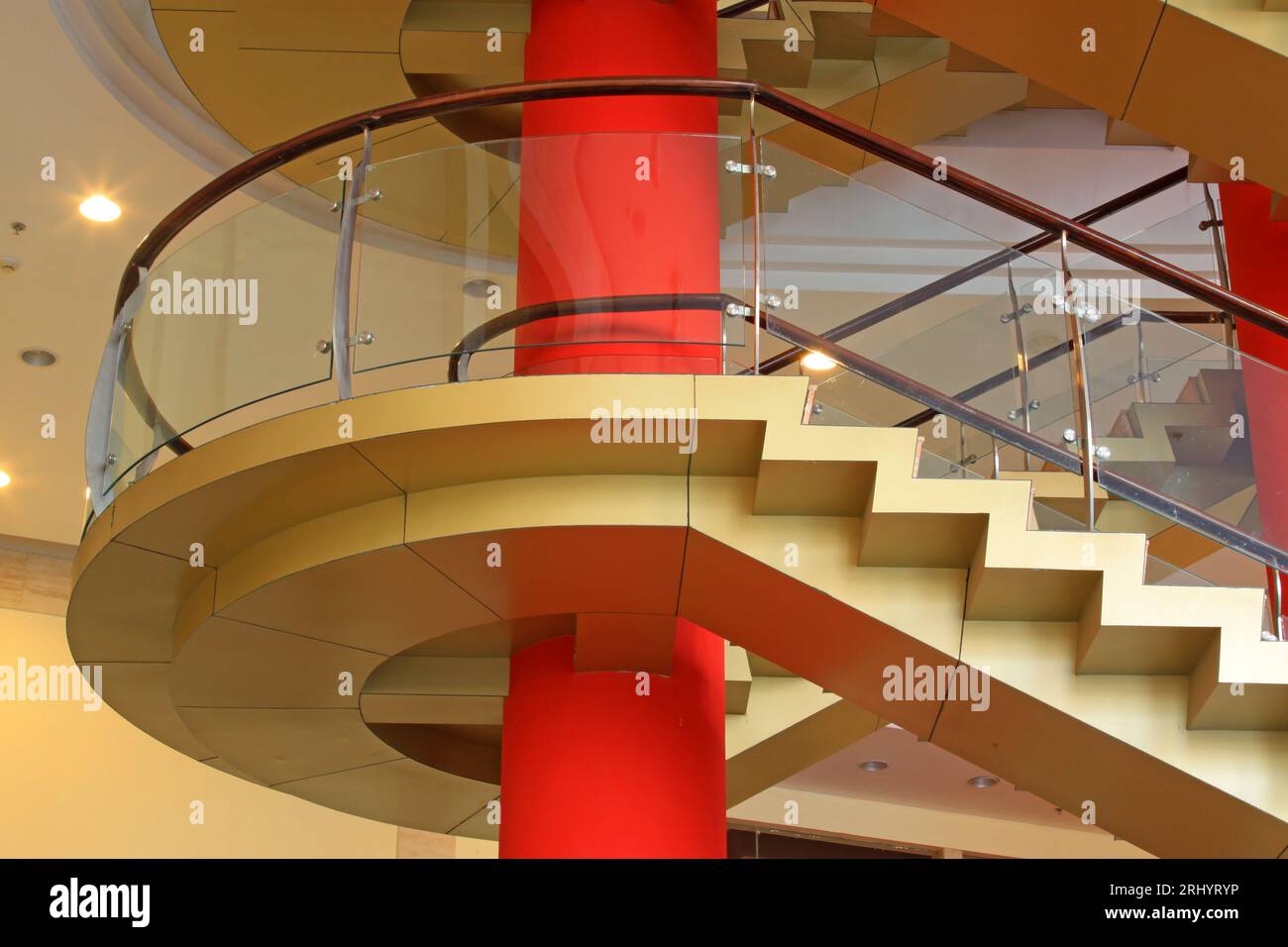 Rotary stairs hi-res stock photography and images - Alamy