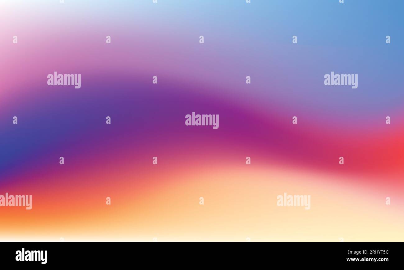 beautiful wavy colorful gradient background design with smooth texture. eps 10 vector Stock ...