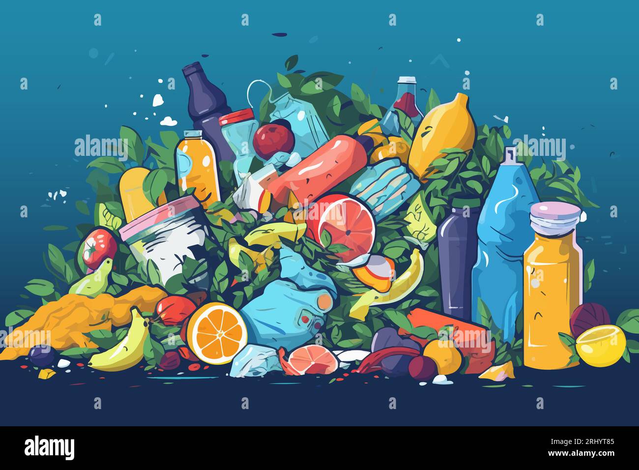 Discarded objects Stock Vector Images - Alamy