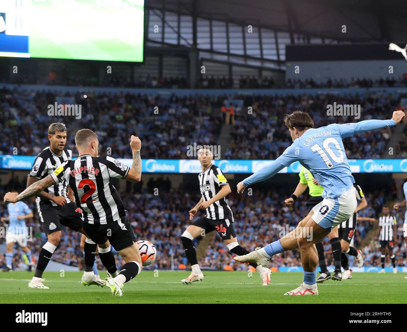 Kieran trippier jack grealish hi-res stock photography and images - Alamy