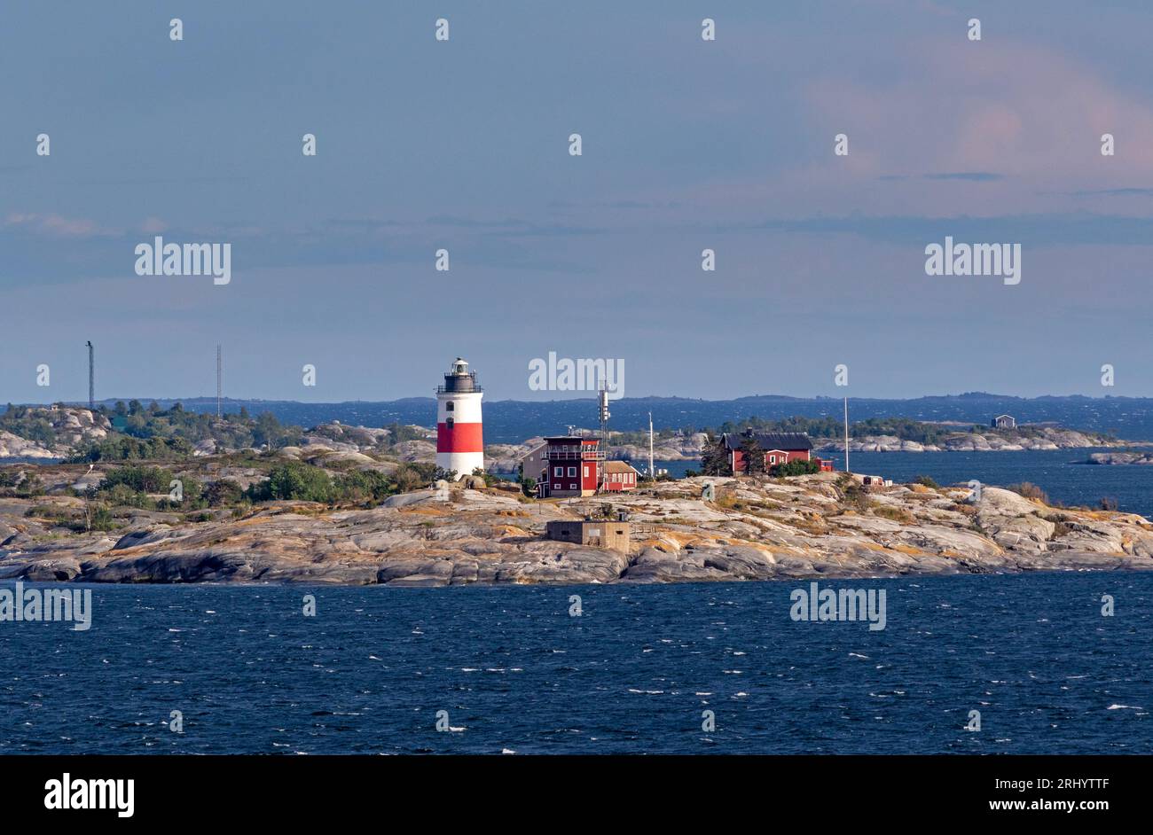 Soderarm Lighthouse, Furusund, Stockholm Archipelago, Sweden ...