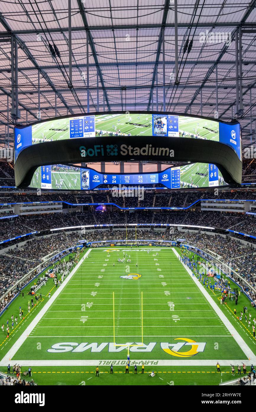 Los Angeles Usa 19th Aug 2023 Nfl Preseason Game Los Angeles Rams