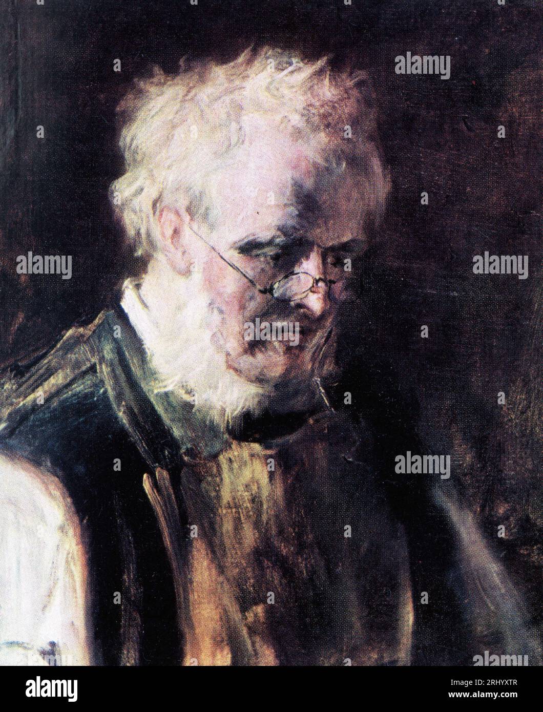 Halftone portrait of a cobbler by G. Paul Chalmers. Published circa ...