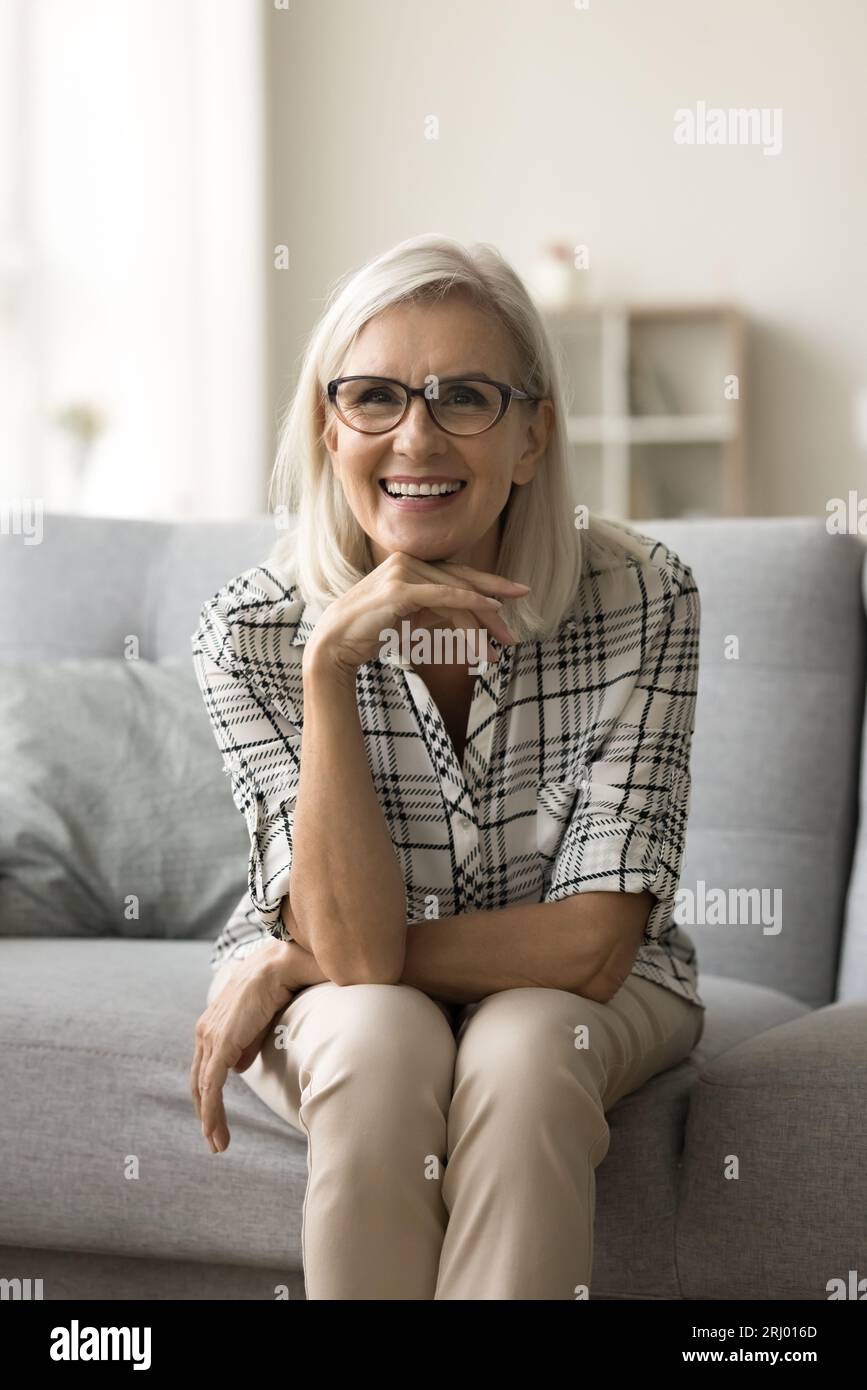 Vertical video elegant look middle hi-res stock photography and images ...