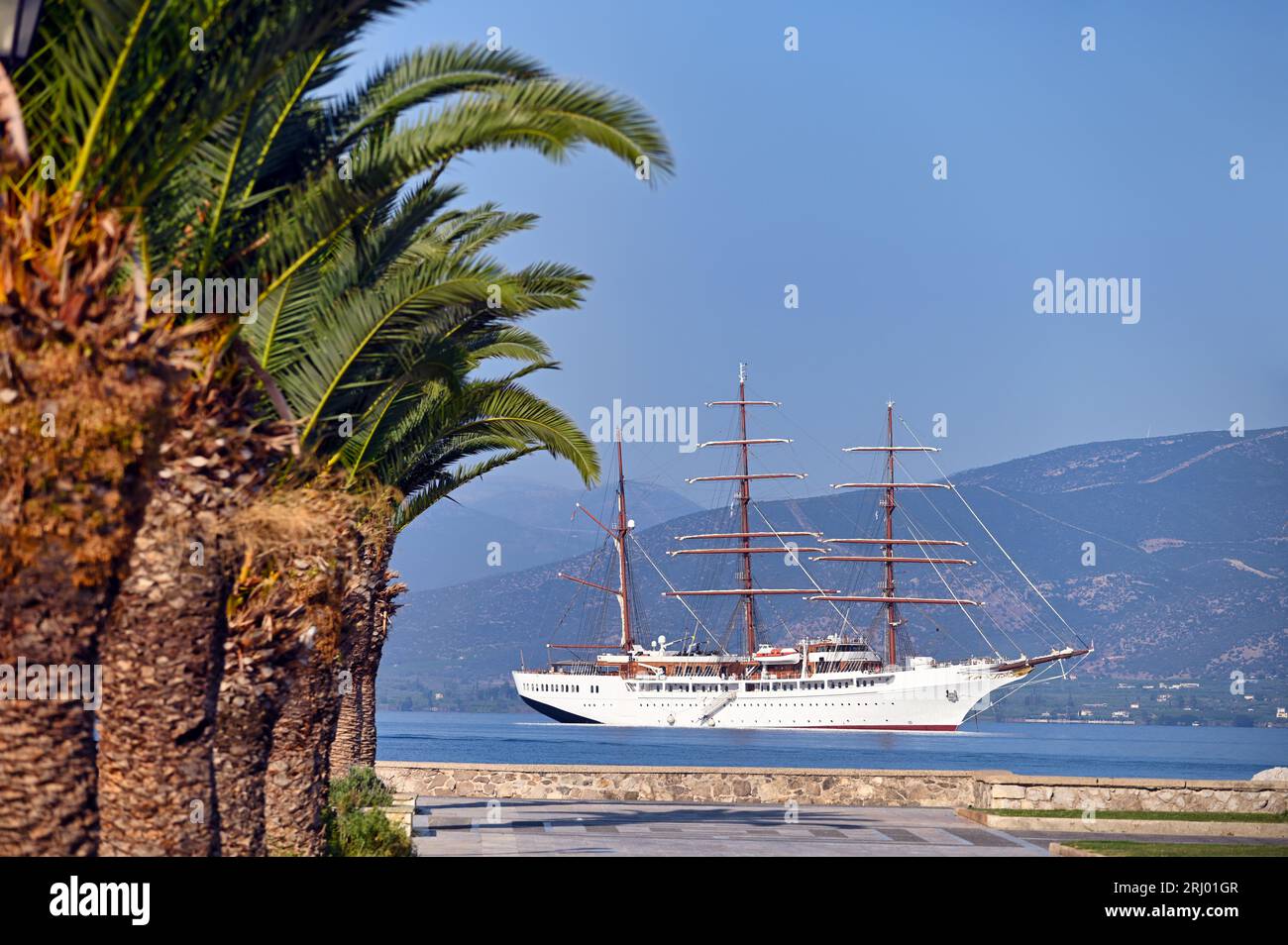 Traditional greek sailing ship in hi-res stock photography and images ...