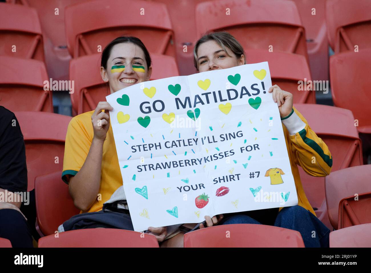 Matildas fans 2023 world cup hi-res stock photography and images - Alamy