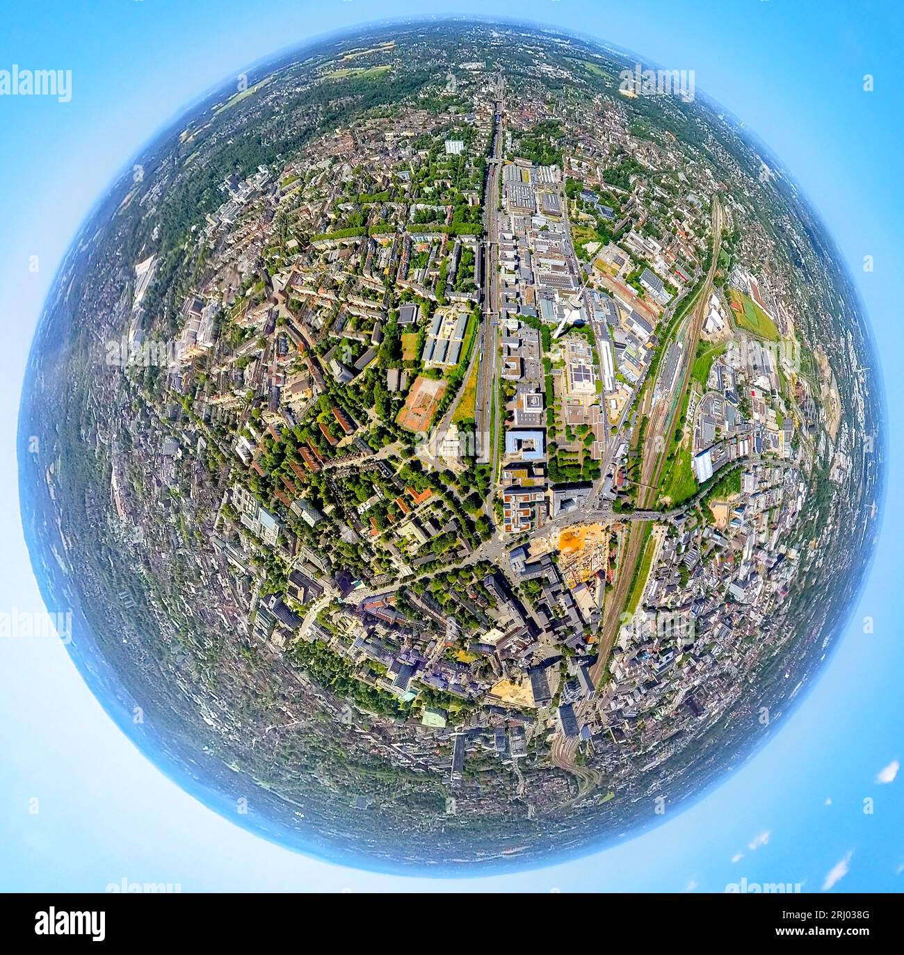 Aerial photograph, ETEC Essener Technologie- und Entwicklungs-Centrum ...