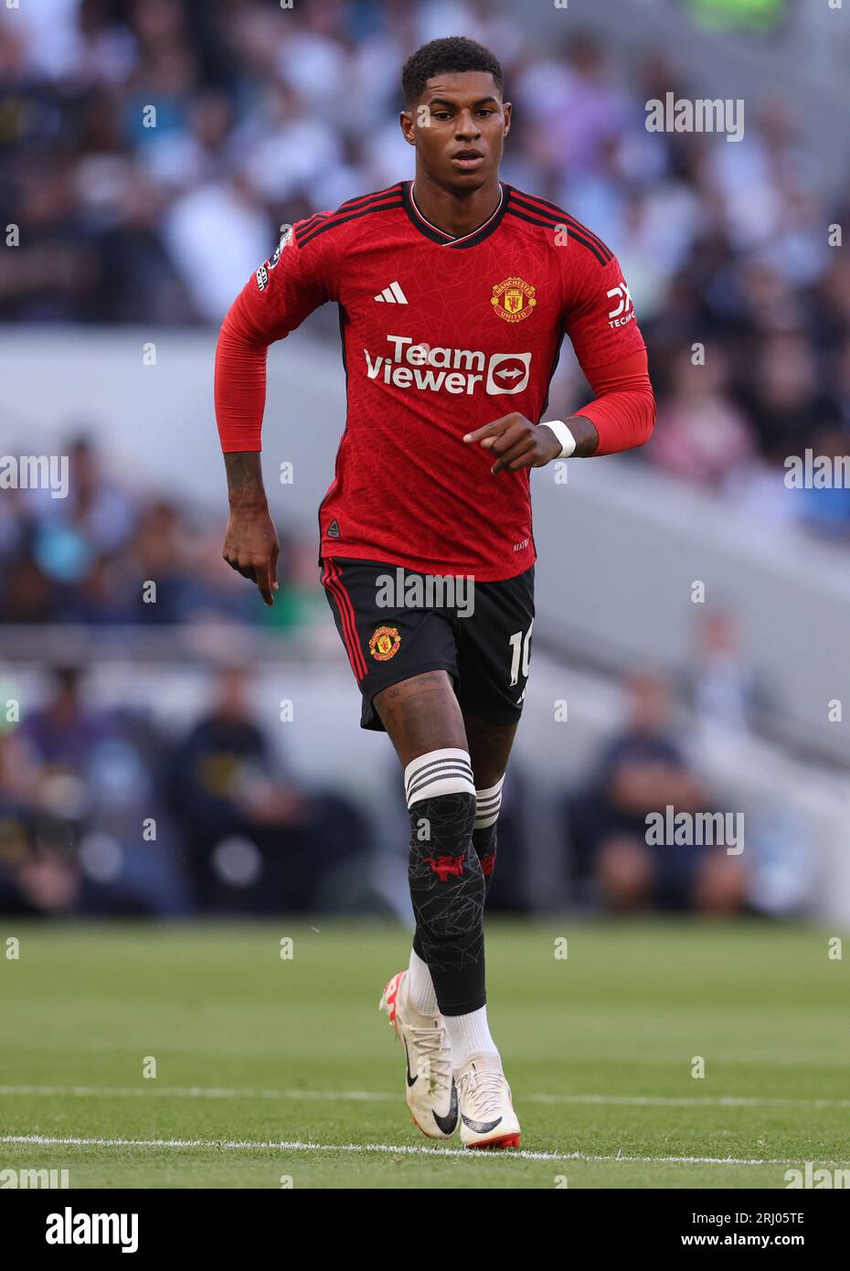 London, UK. 19th Aug, 2023. Marcus Rashford of Manchester United during ...