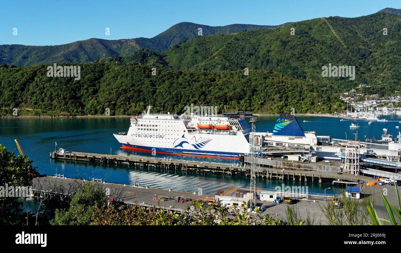 Picton, Marlborough Sounds / Aotearoa / New Zealand - July 14, 2023 ...