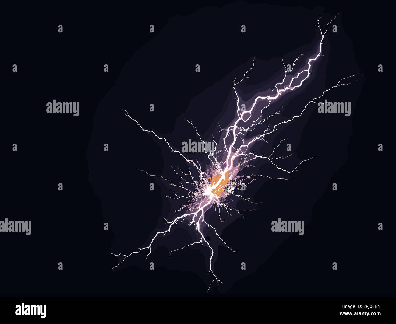 Thunder lightning strike hi-res stock photography and images - Alamy
