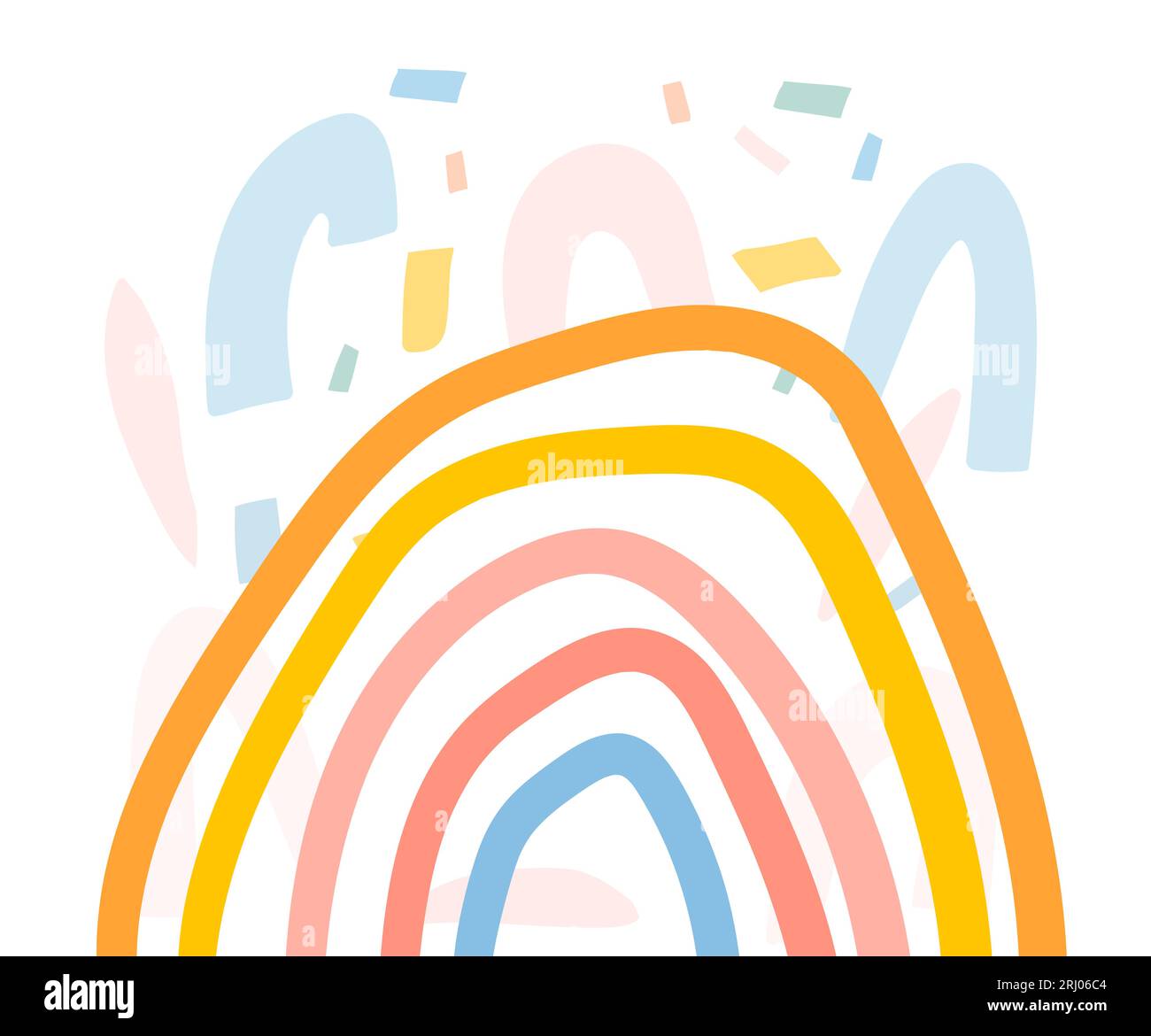 Hand drawn vector abstract stock graphic illustrations poster or print ...