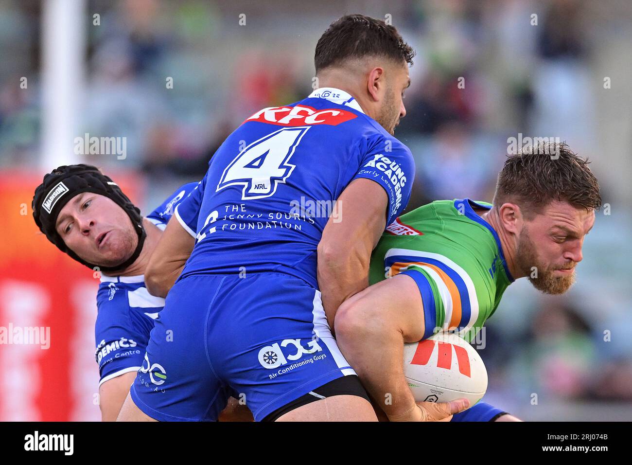 Canberra, Australia. 20th Aug, 2023. Elliott Whitehead of the Raiders ...