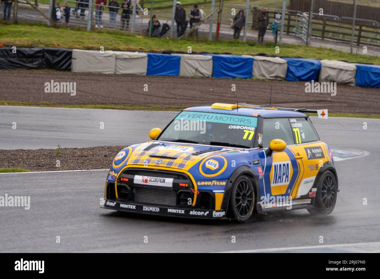 The Vertu Motors MINI CHALLENGE Knockhill 2023 Stock Photo - Alamy