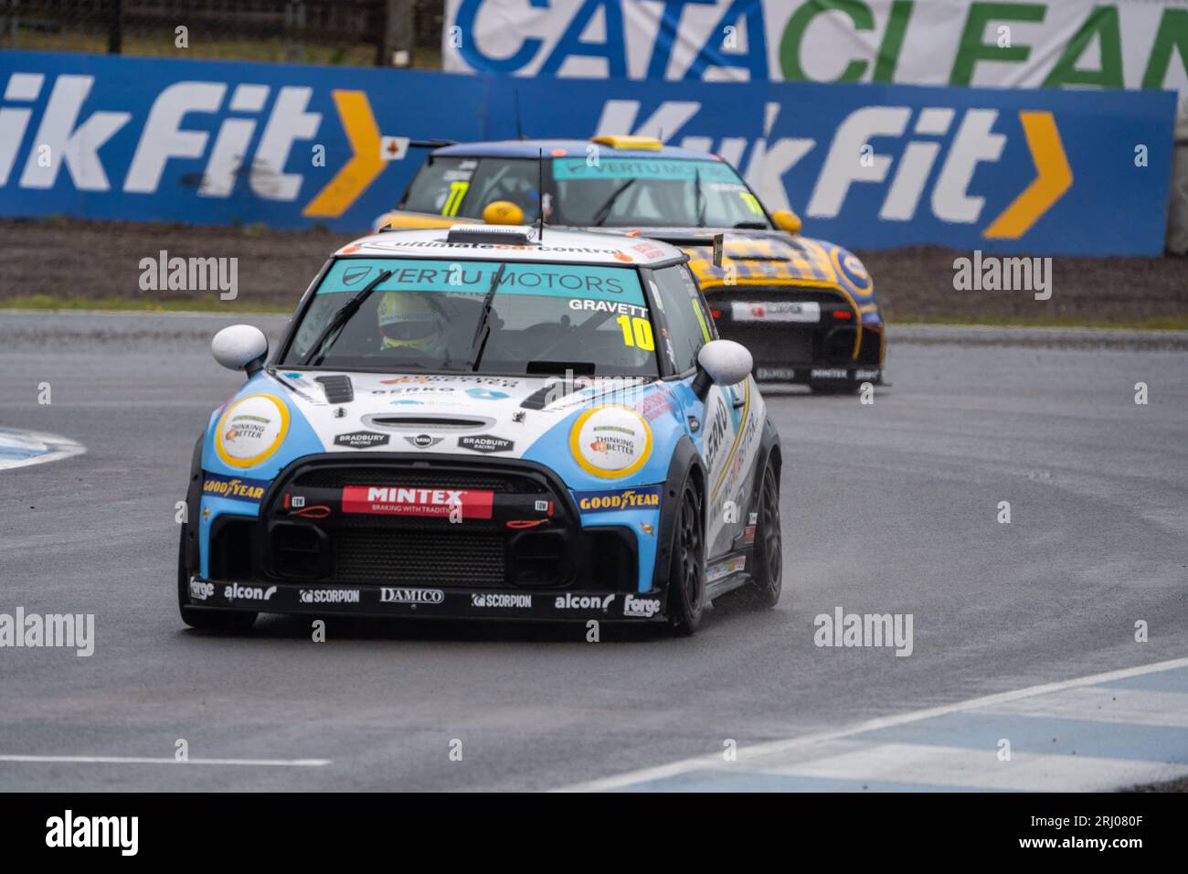 The Vertu Motors MINI CHALLENGE Knockhill 2023 Stock Photo - Alamy
