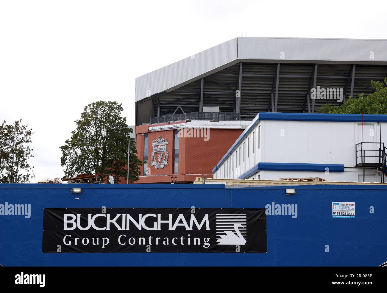 Anfield road stand 2022 hi-res stock photography and images - Alamy