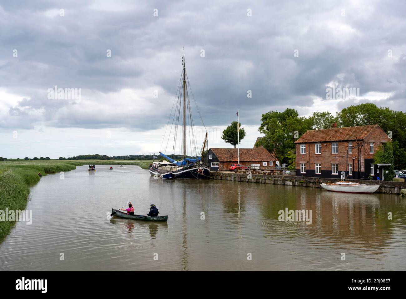 River Alde Snape Suffolk England Stock Photo - Alamy