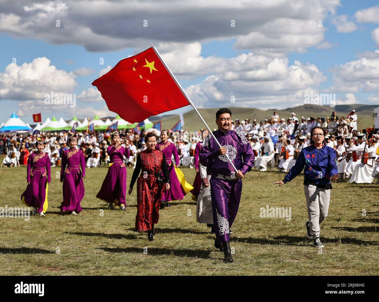 Ulan Bator, Mongolia. 20th Aug 2023. Chinese guests attend a cultural ...