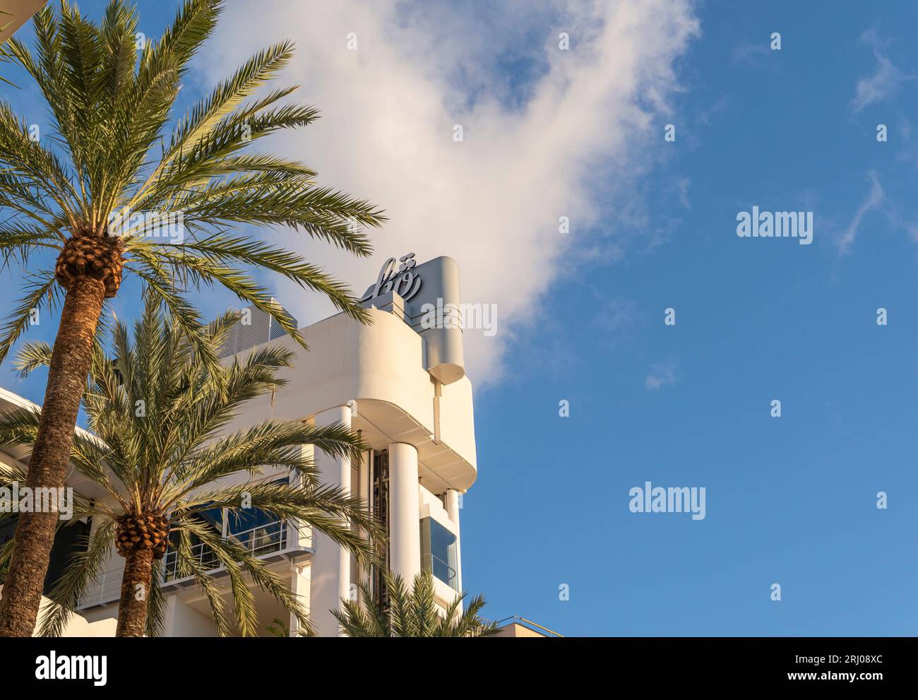 Palma de Mallorca, Spain; august 06 2023: Main facade of the Lio ...