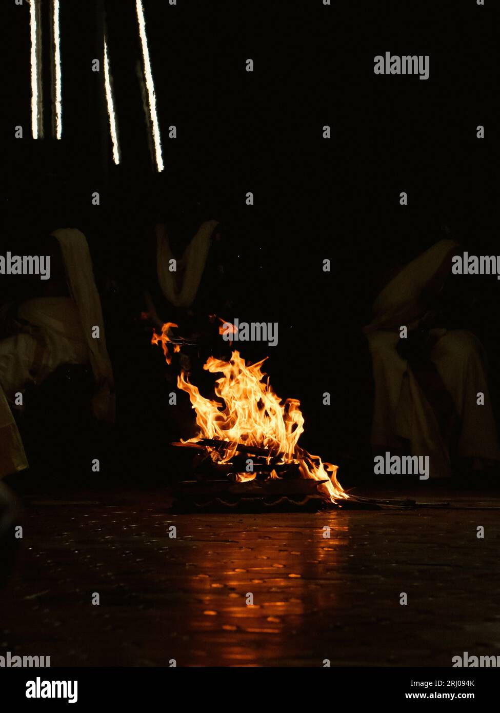 Smoke fire religion hi-res stock photography and images - Alamy