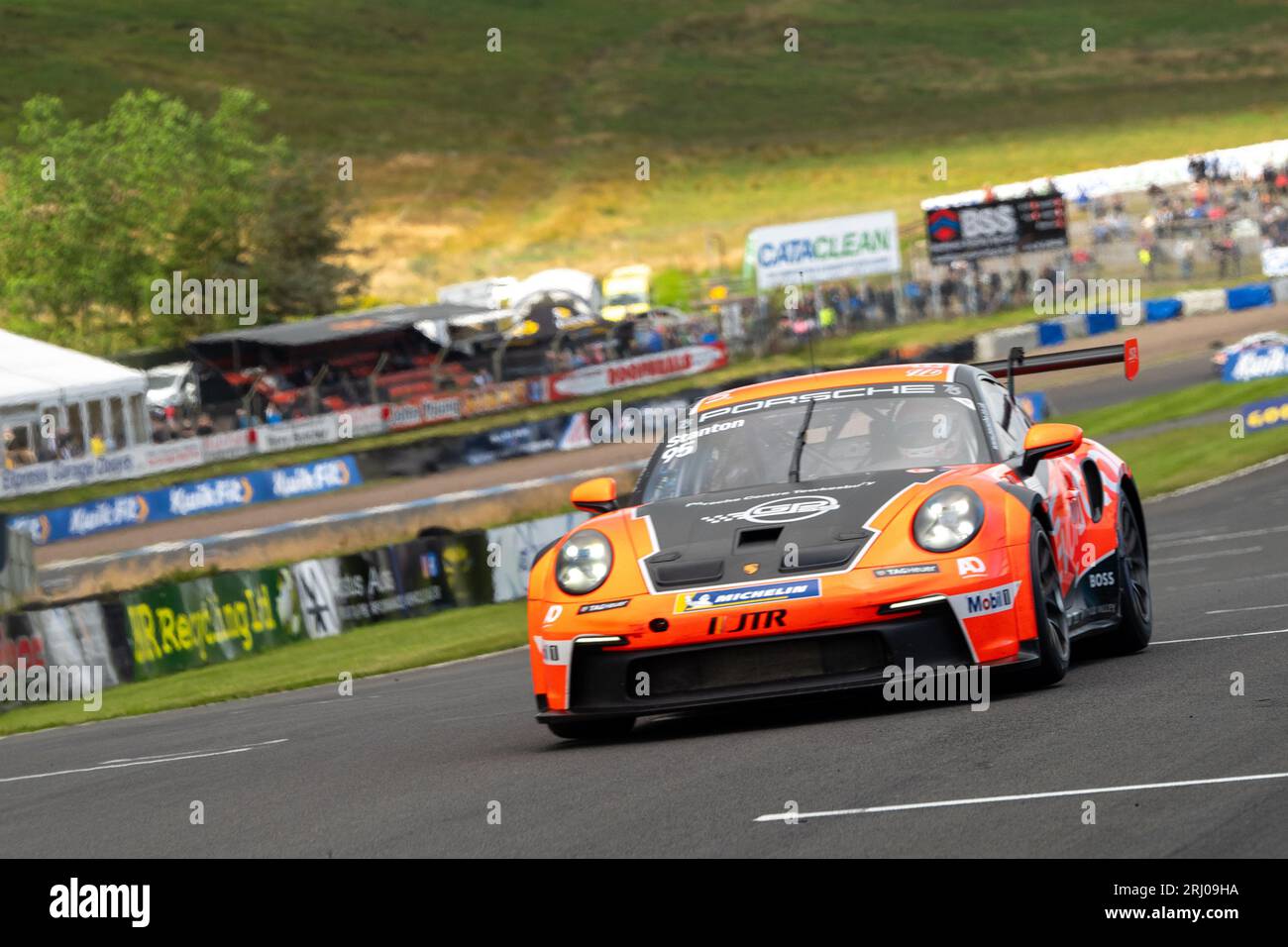 Porsche Carrera Cup Great Britain Knockhill Circuit 2023 Stock Photo ...