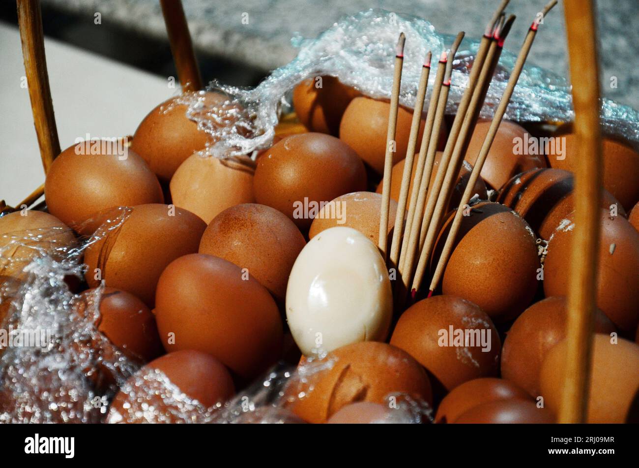 Buddhist sacrificial rite hi-res stock photography and images - Alamy