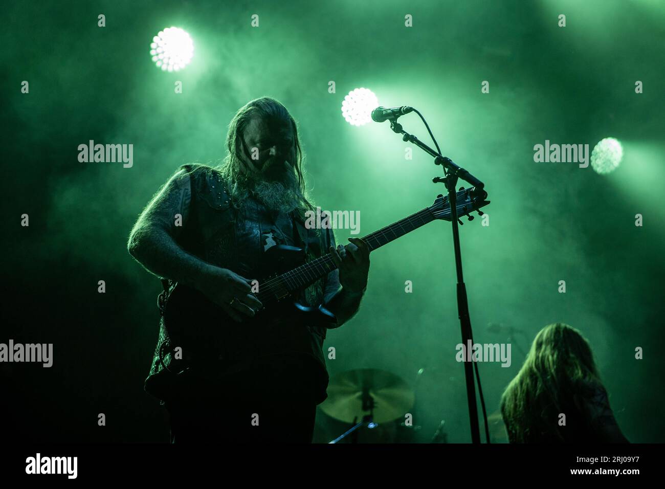 Horten, Norway, 19th August 2023. Enslaved at the Midgardsblot 2023 ... Horten, Norway, 19th August 2023. Enslaved at the Midgardsblot 2023 ...