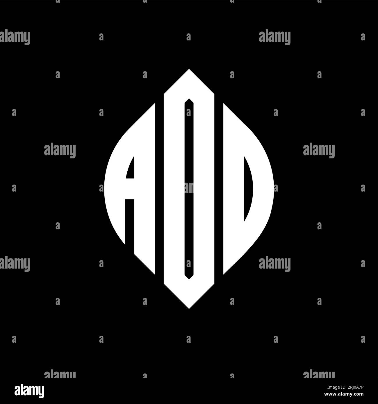 ADD circle letter logo design with circle and ellipse shape. ADD ...