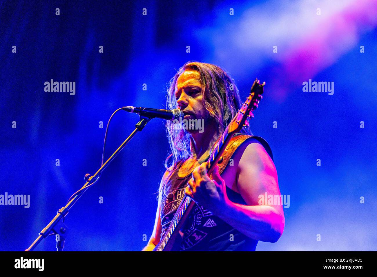 Horten, Norway, 19th August 2023. TYR at the Midgardsblot 2023 metal ... Horten, Norway, 19th August 2023. TYR at the Midgardsblot 2023 metal ...