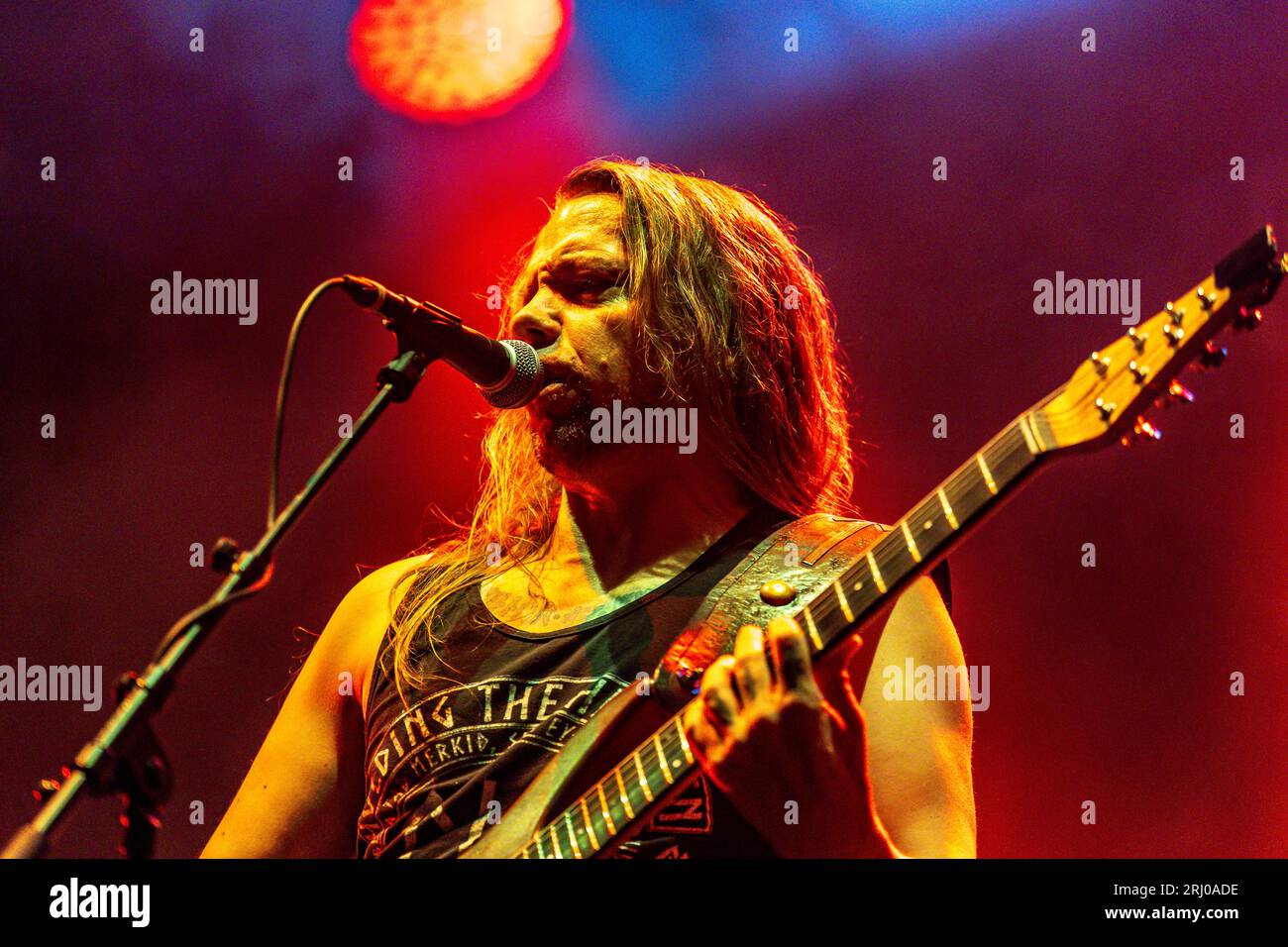 Horten, Norway, 19th August 2023. TYR at the Midgardsblot 2023 metal ... Horten, Norway, 19th August 2023. TYR at the Midgardsblot 2023 metal ...