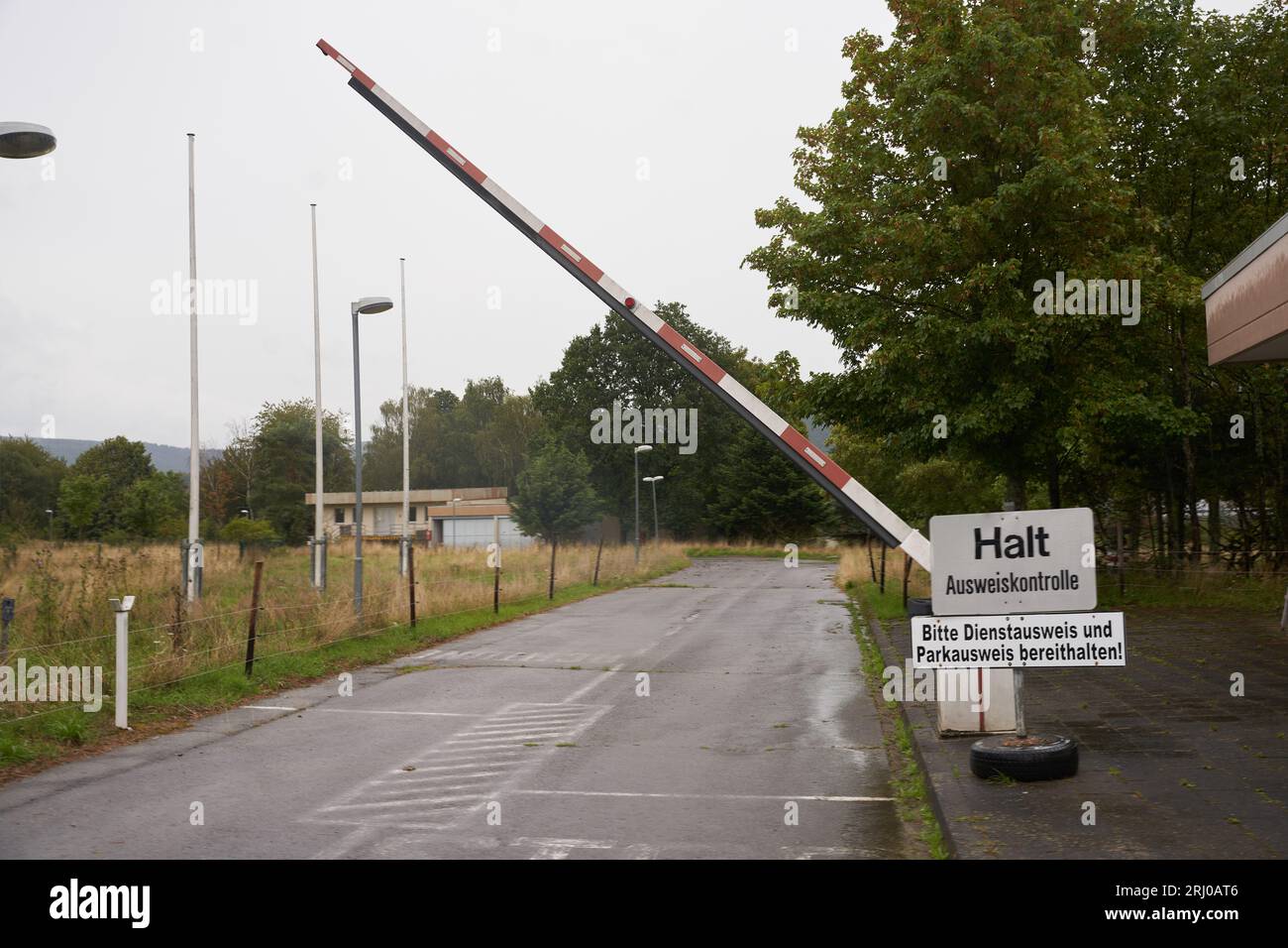Traben Trarbach, Germany. 15th Aug, 2023. The site of the former ...