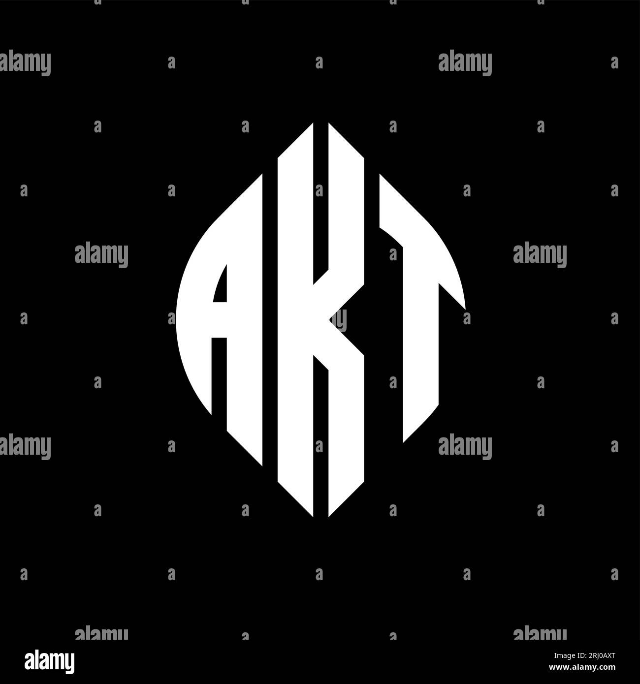 Akt logo design Black and White Stock Photos & Images - Alamy