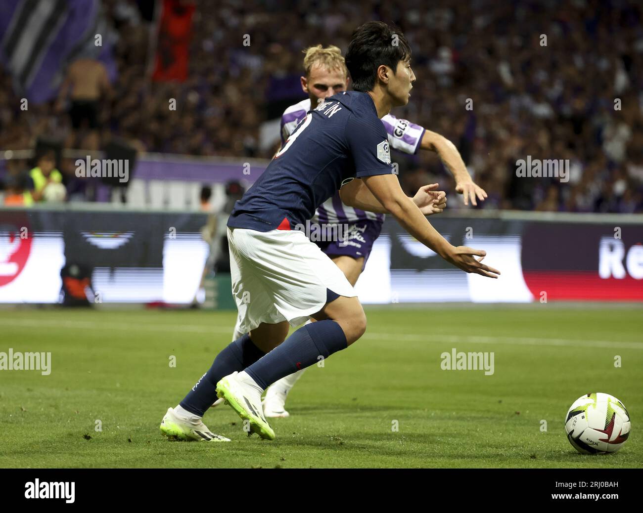 Lee Kang-in of PSG during the French championship Ligue 1 football ...