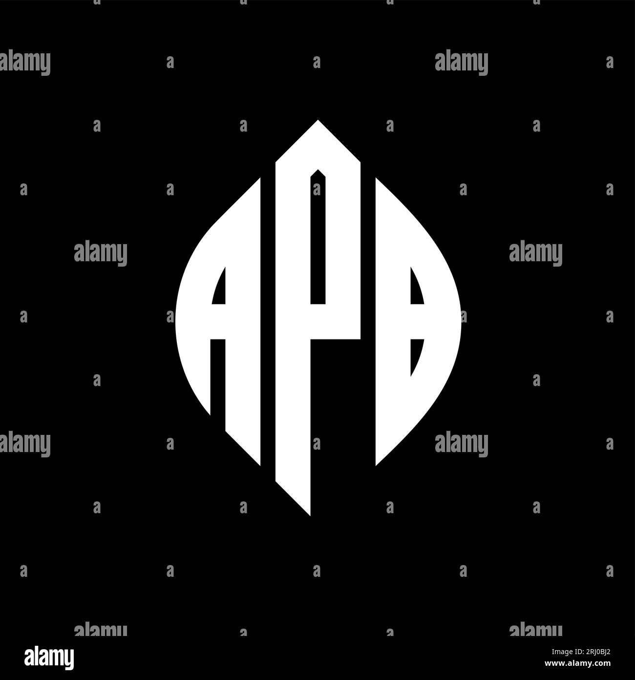 Apb logo design Black and White Stock Photos & Images - Alamy