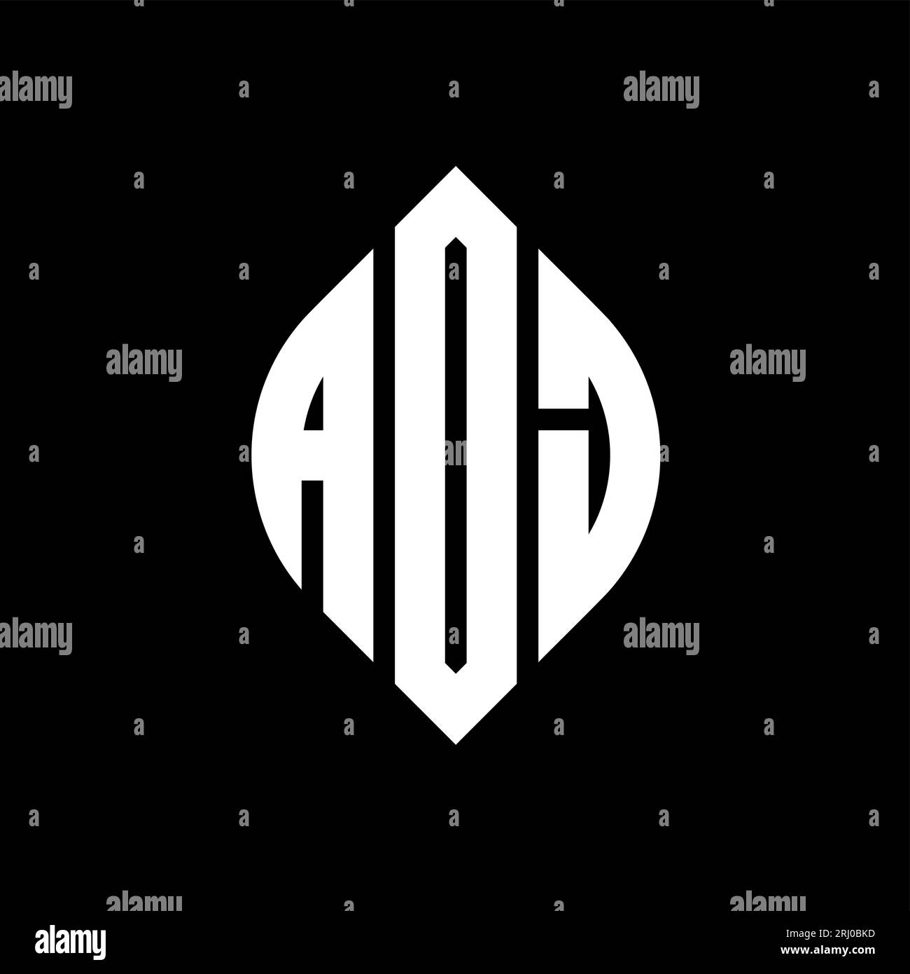 Aoj alphabet Stock Vector Images - Alamy