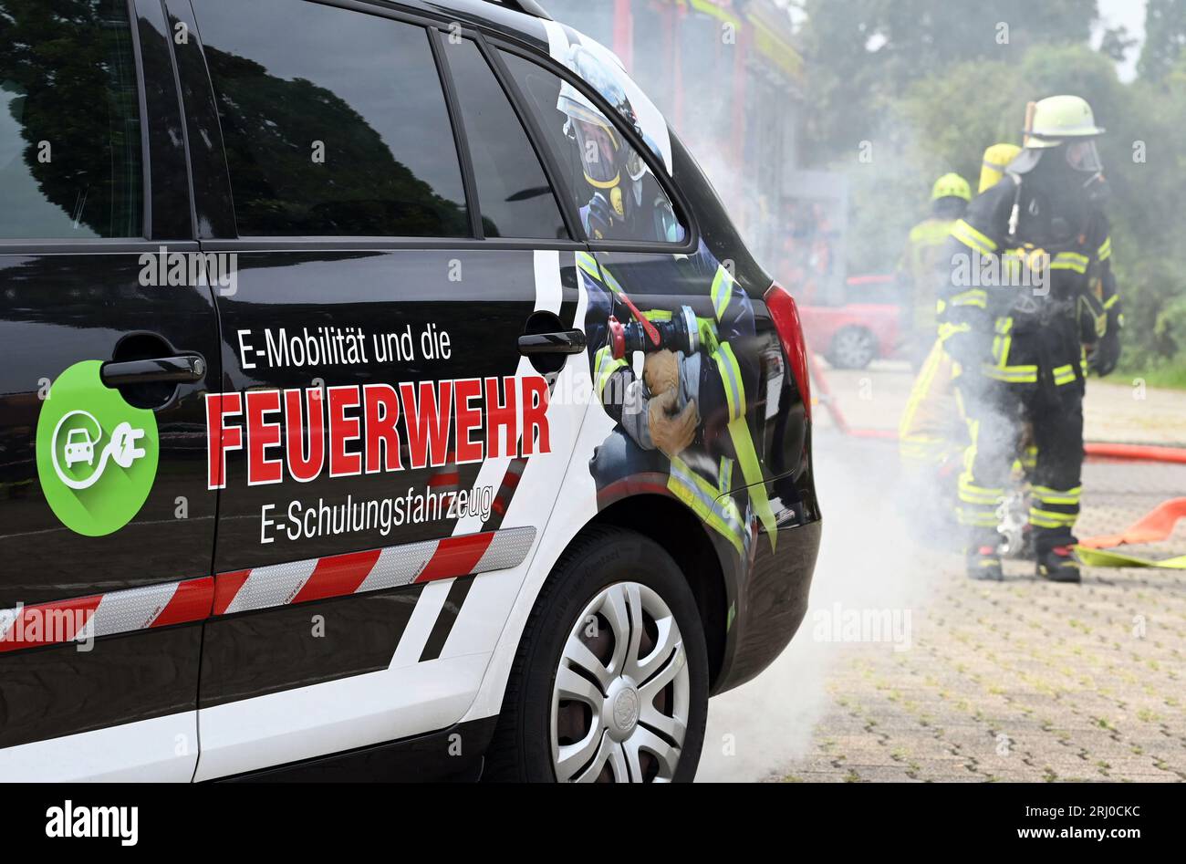 St. Leon Rot, Germany. 19th Aug, 2023. At the St. Leon fire department ...