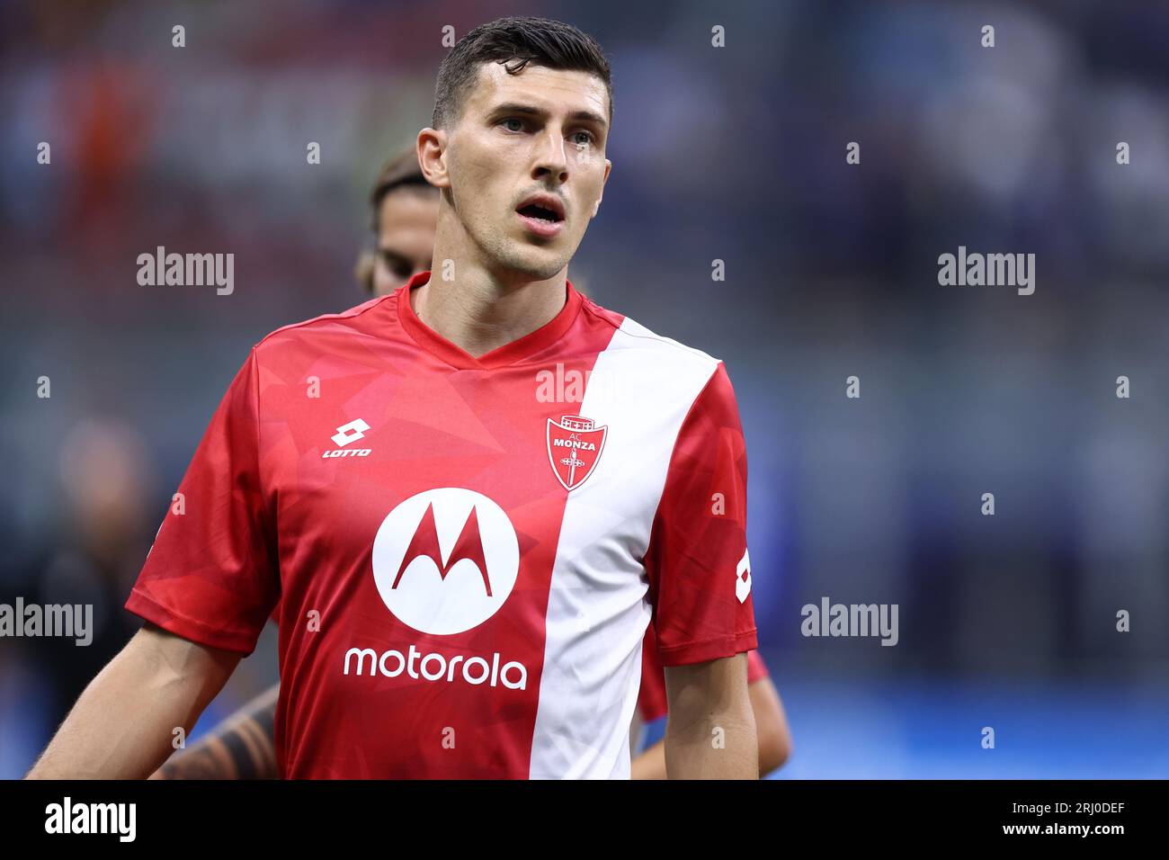 Milano, Italy. 19th Aug, 2023. Mirko Maric of Ac Monza during warm up ...