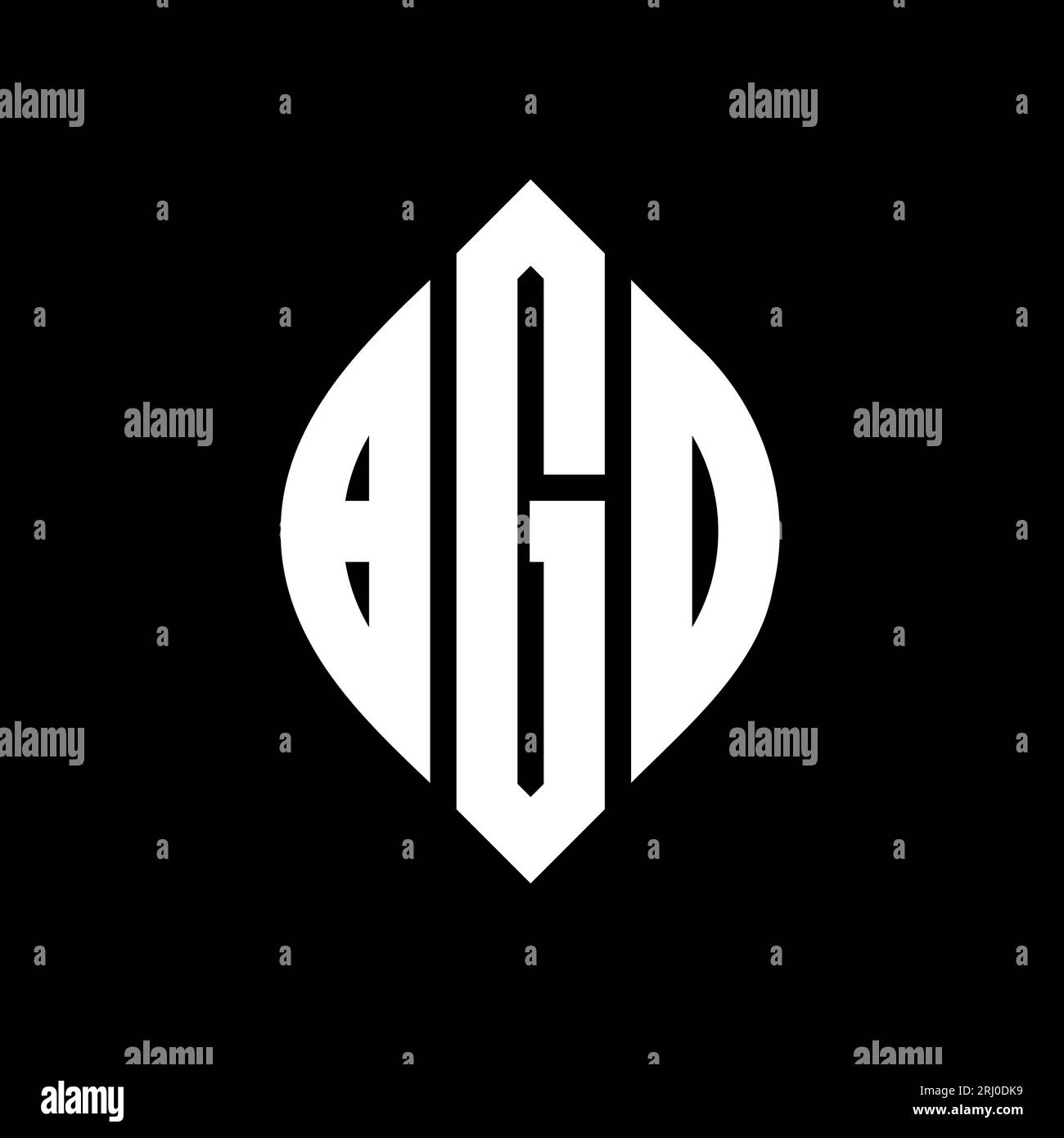 Bgd logo design Black and White Stock Photos & Images - Alamy