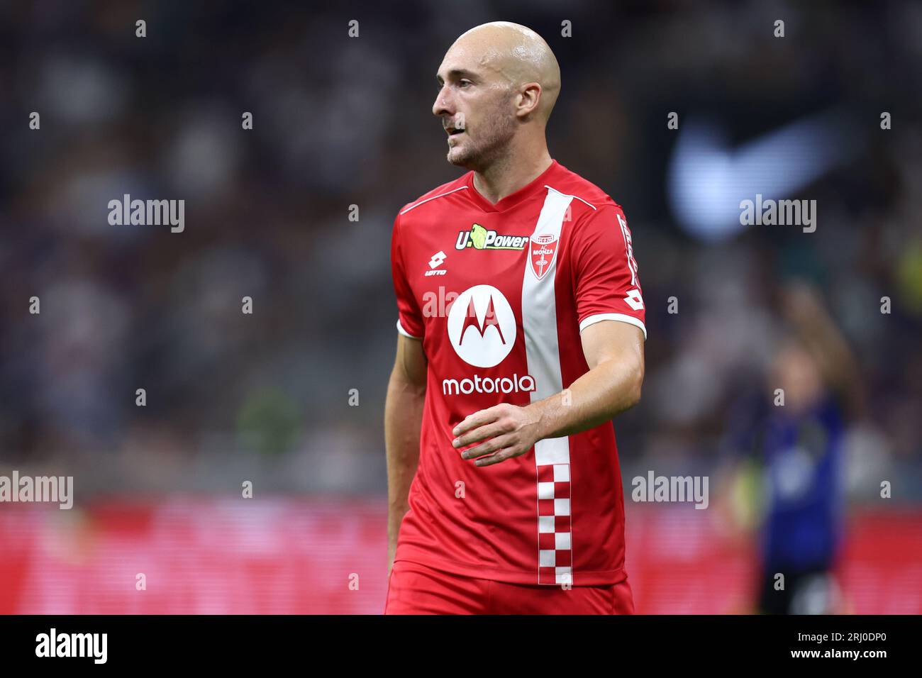 Milano, Italy. 19th Aug, 2023. Luca Caldirola of Ac Monza looks on ...