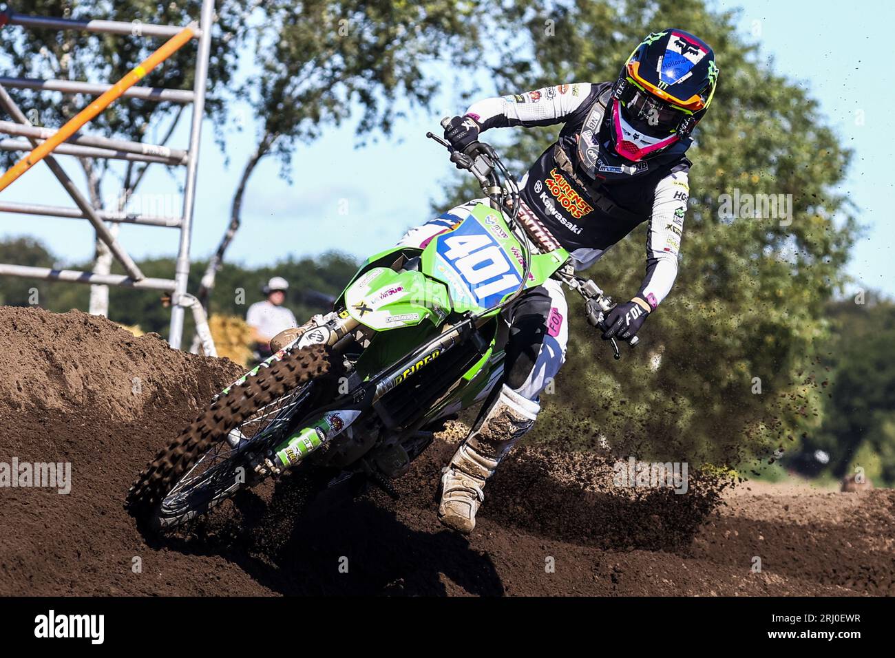ARNHEM - Lotte van Drunen in action during the second race of the 16th ...