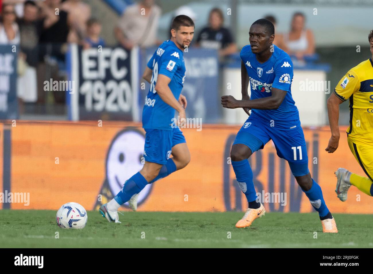 Emmanuel Gyasi (Empoli) during the Italian "Serie A" match between ...