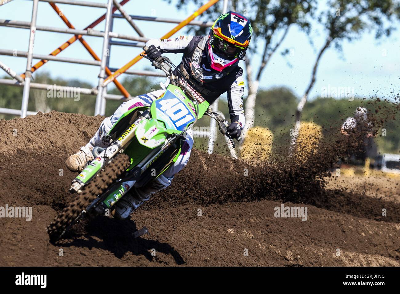 ARNHEM - Lotte van Drunen in action during the second race of the 16th ...