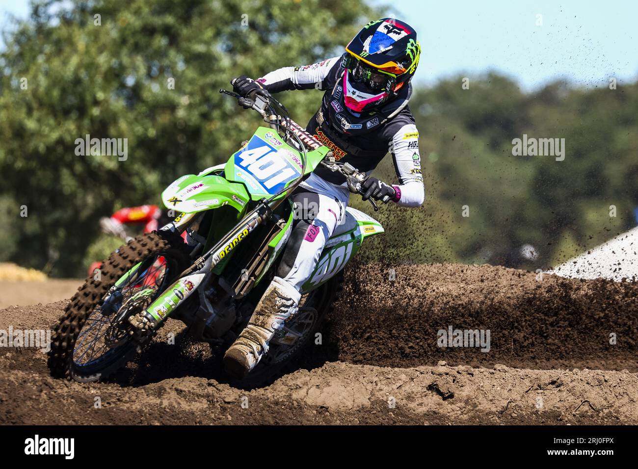 ARNHEM - Lotte van Drunen in action during the second race of the 16th ...