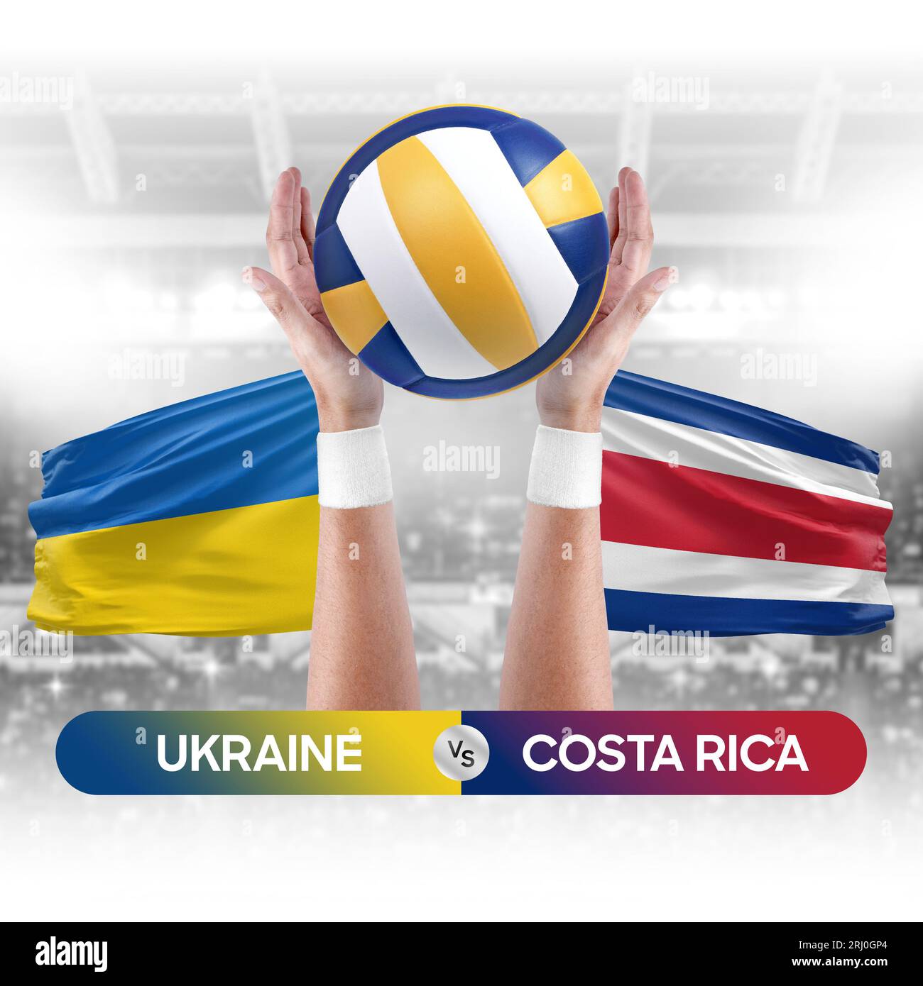 Ukraine vs costa rica hi-res stock photography and images - Alamy