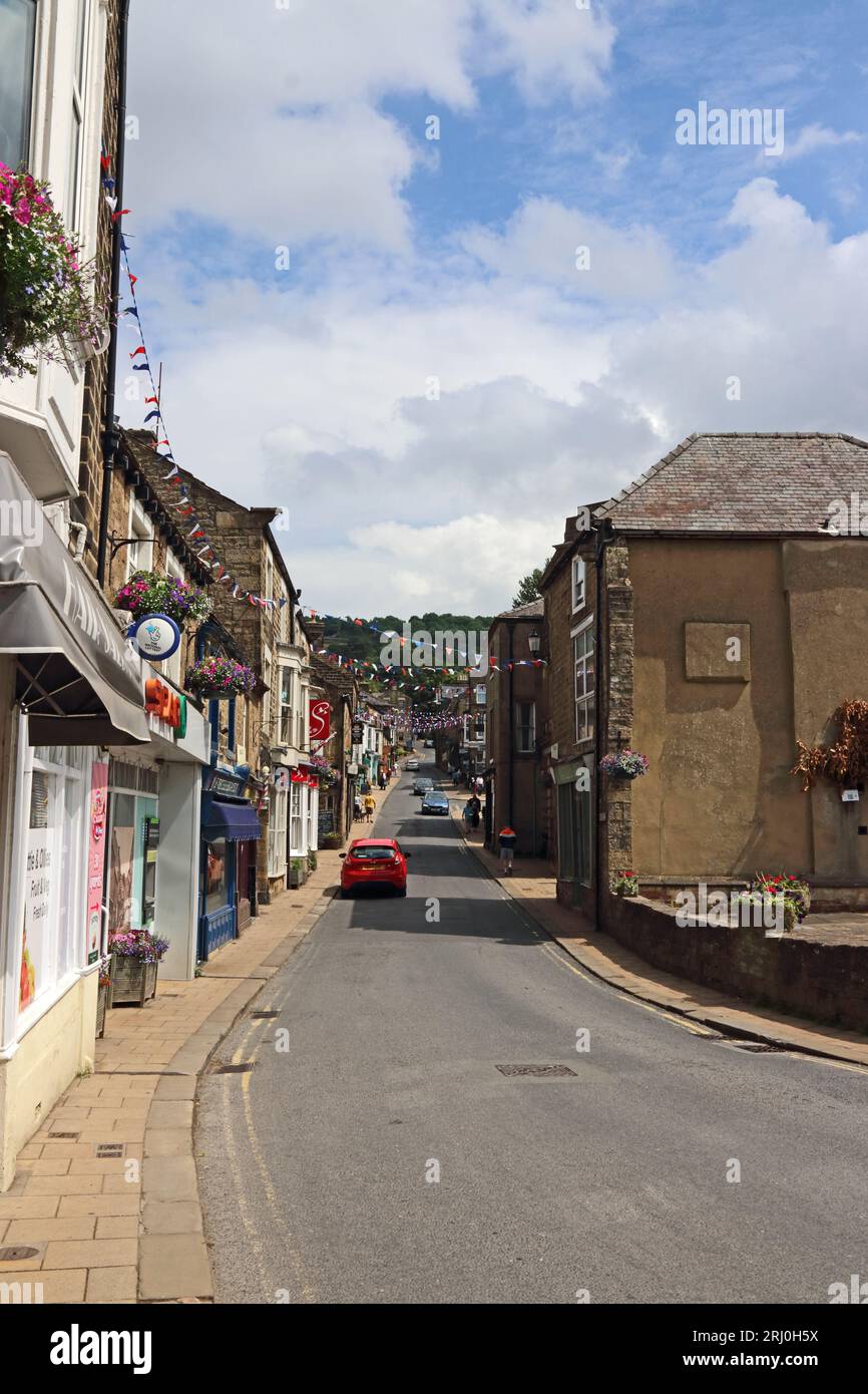 High Street, Pateley Bridge Stock Photo - Alamy