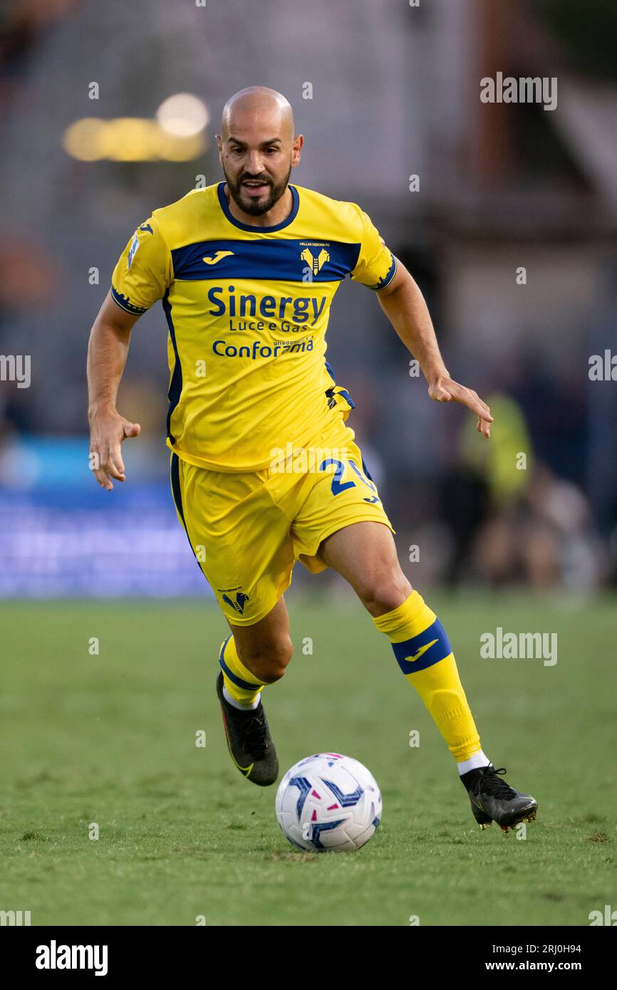 Riccardo Saponara (Hellas Verona) during the Italian "Serie A" match ...