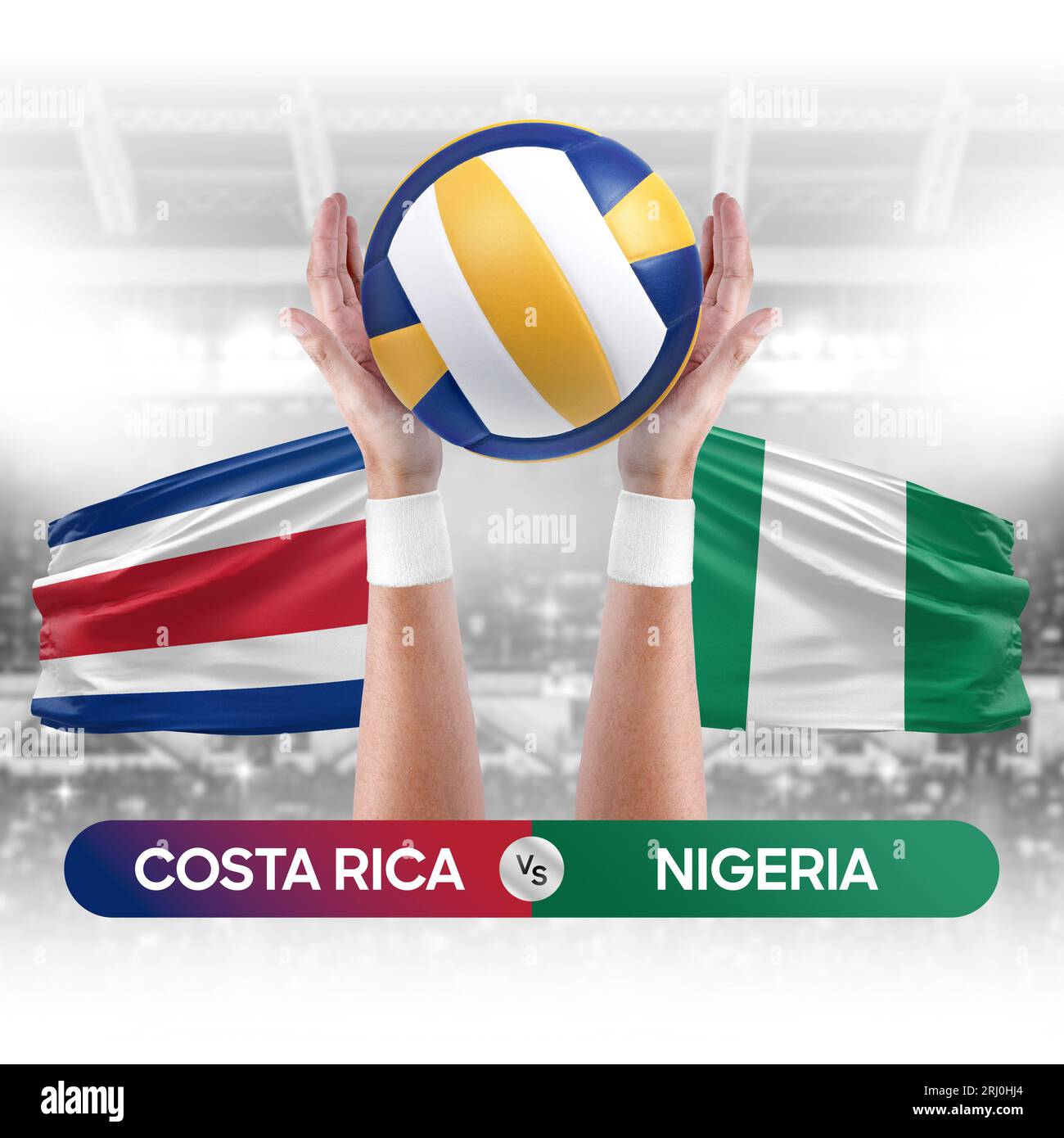 Costa rica vs nigeria hi-res stock photography and images - Alamy